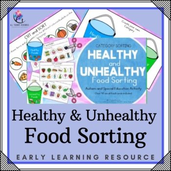 Category Sorting – Healthy and Unhealthy Food Choices – Dental ...