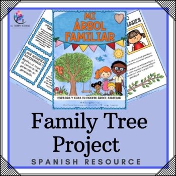 SPANISH VERSION – Family Tree Project – All About me and my Heritage ...