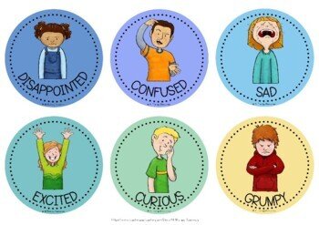 Feelings and Emotions Cards – FREEBIE - My WordPress