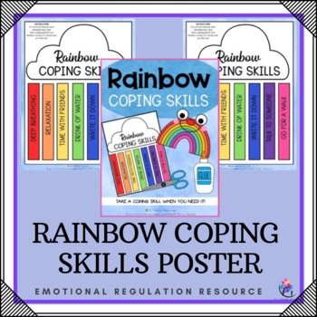 Rainbow Coping Calming Skills | FREEBIE | Social Emotional Learning ...
