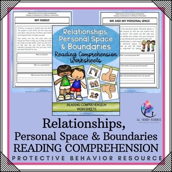 Relationships Personal Space & Boundaries I Reading Comprehension ...