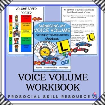Classroom Voice Volume Scale Workbook – Poster Story Activity - My ...