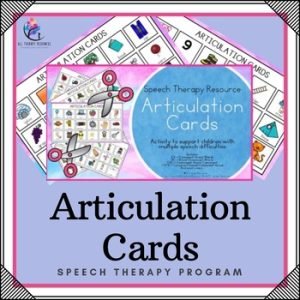 Articulation Cards Visual Cues – CV, VC, CVC, CVCV Speech Therapy - All ...