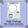 School Counseling Check In Tool – Daily Feelings Pie Chart Activity ...