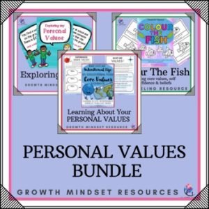 BUNDLE – Personal Values – Workbook Activities Worksheets - All Therapy ...