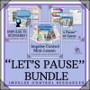 BUNDLE – Impulse Control Workbook, Board Game & Scenario Cards – “Let’s ...