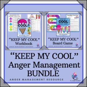 BUNDLE – “Keep Your Cool ” Workbook & Board Game – Anger - All Therapy ...