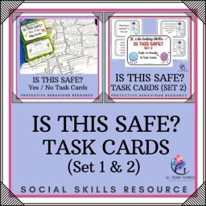 BUNDLE – IS THIS SAFE? TASK CARD SET 1 & 2 – Life Skills SPED Autism ...
