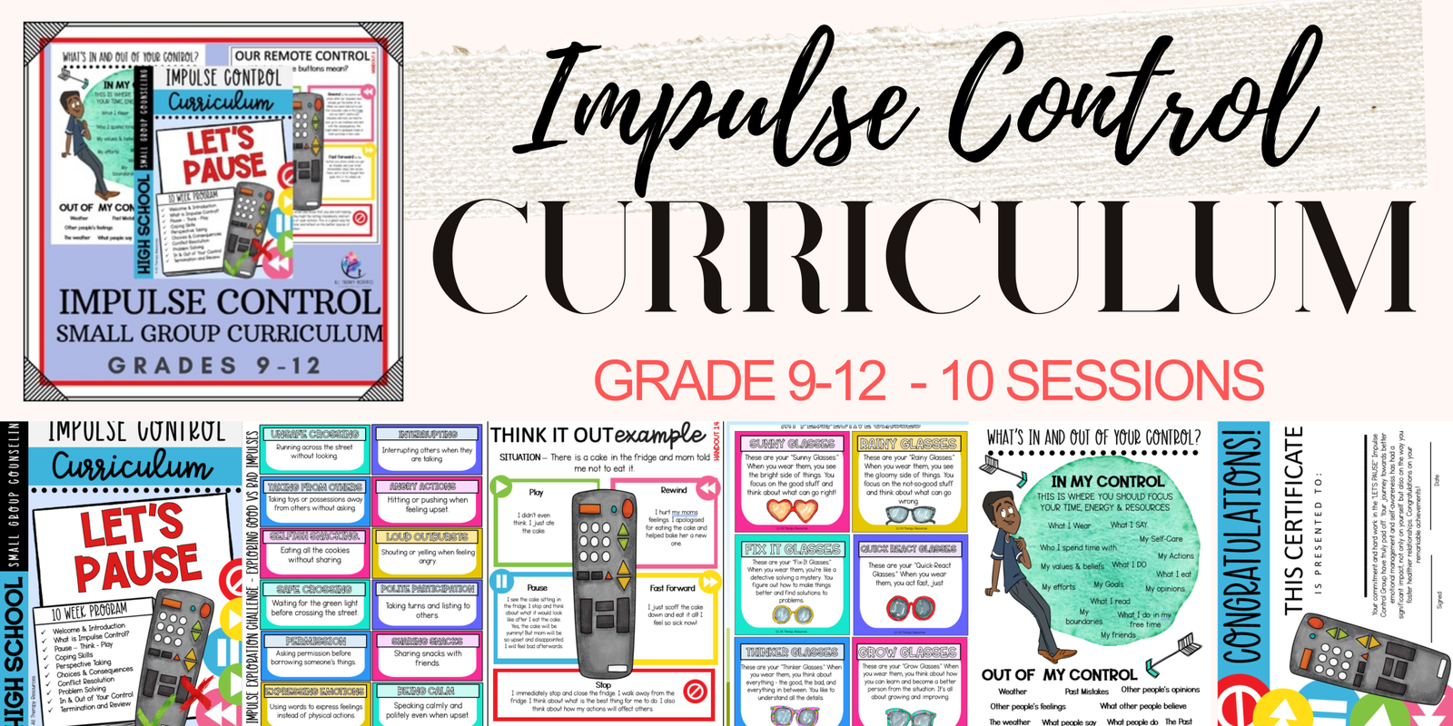 Impulse Control Curriculum: Essential Strategies and Resources - All ...
