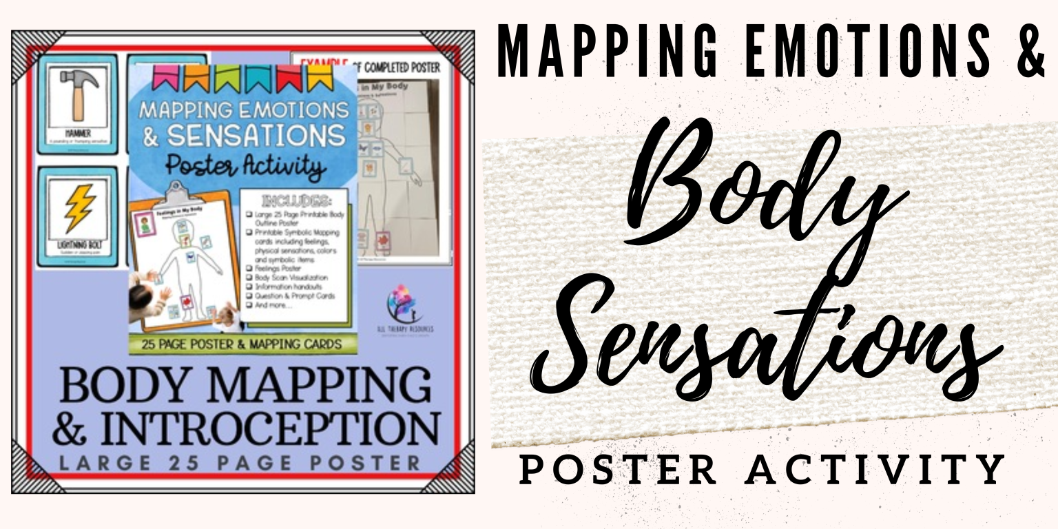 Teaching Body Sensations and Interoception: Body Mapping - All Therapy ...